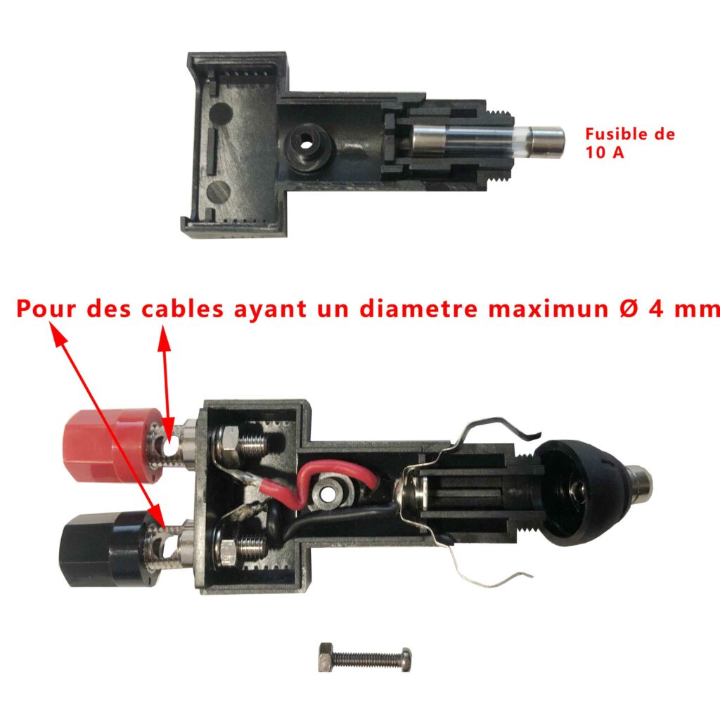 Fiche allume cigare 12V ou 24V avec connexion serrage maxi 10 A - La ...